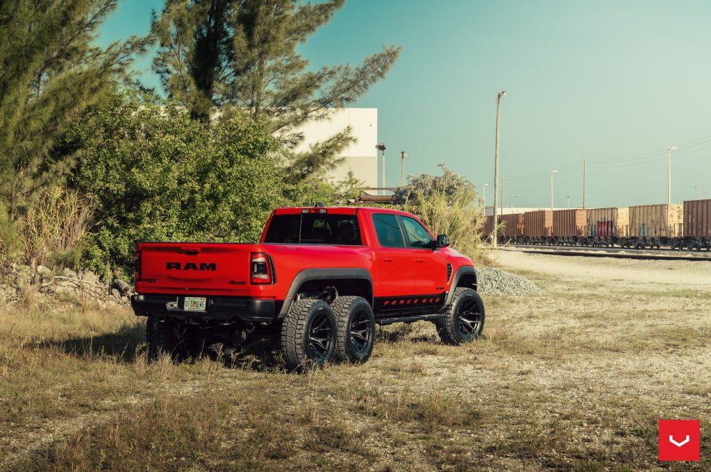 Trucks Don’t Get Much Crazier Than This Six-Wheel Ram 1500 TRX | Carscoops