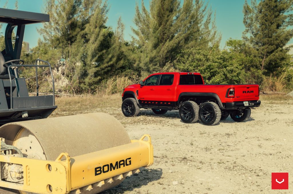 Trucks Don’t Get Much Crazier Than This Six-Wheel Ram 1500 TRX | Carscoops