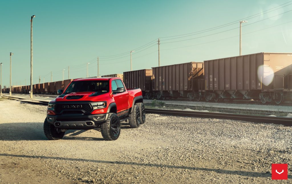 Trucks Don’t Get Much Crazier Than This Six-Wheel Ram 1500 TRX | Carscoops
