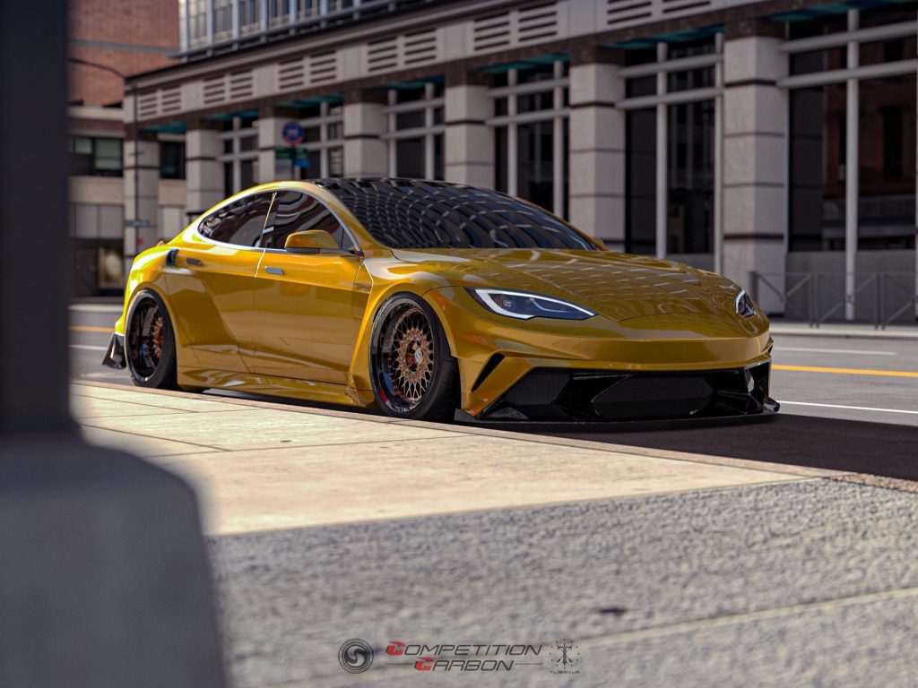 Tesla Model S Plaid Is No Longer A Sleeper With This New Widebody Kit ...