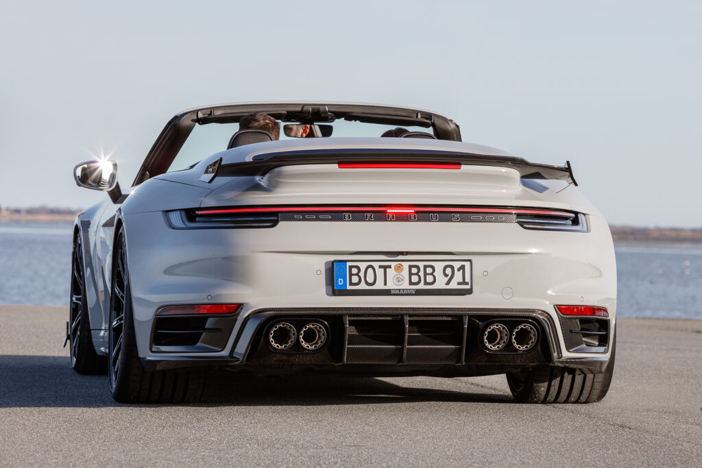 Brabus Makes The Porsche 911 Turbo S Cabriolet Even Faster And More ...