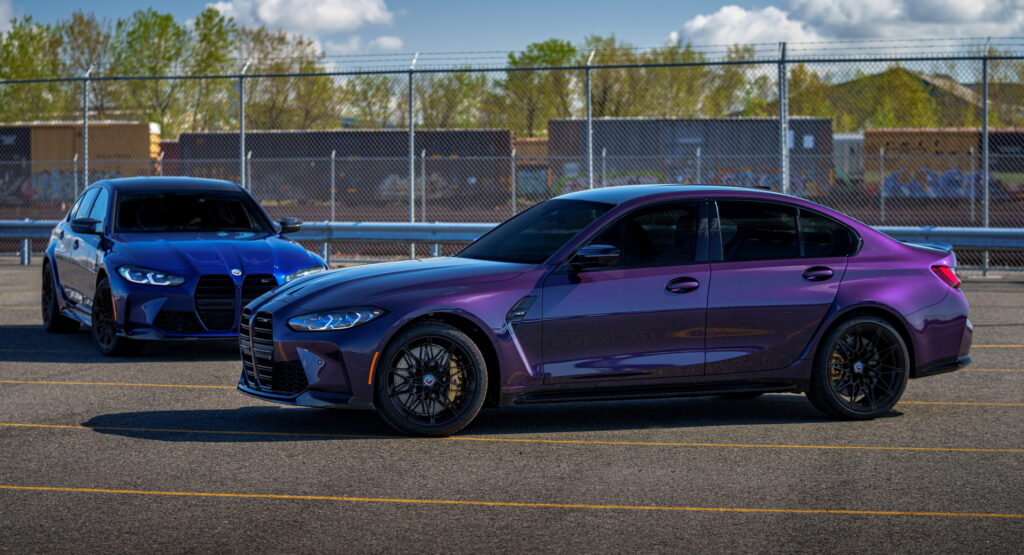 Purple Bmw M3 Dtm 2022