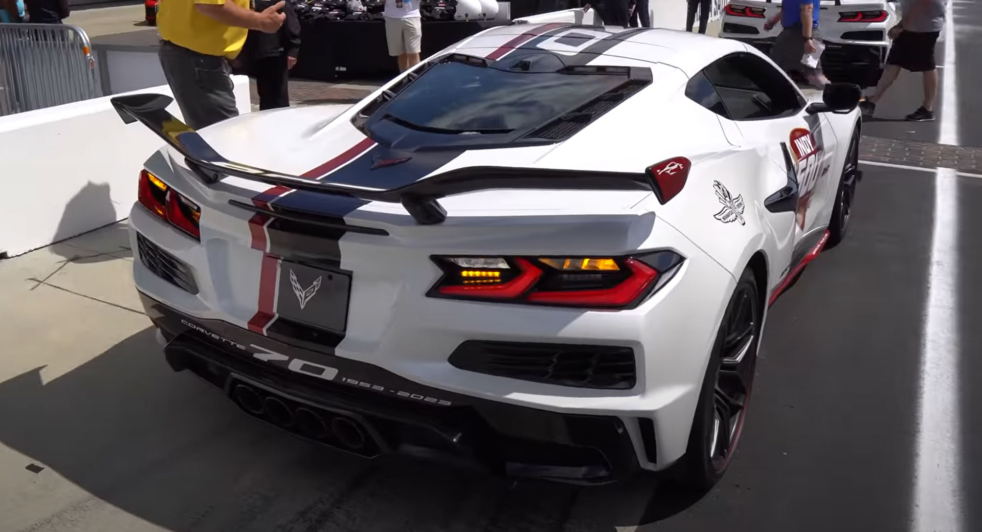 2023 Corvette Z06 Howls Like A European Supercar During Indy 500 ...