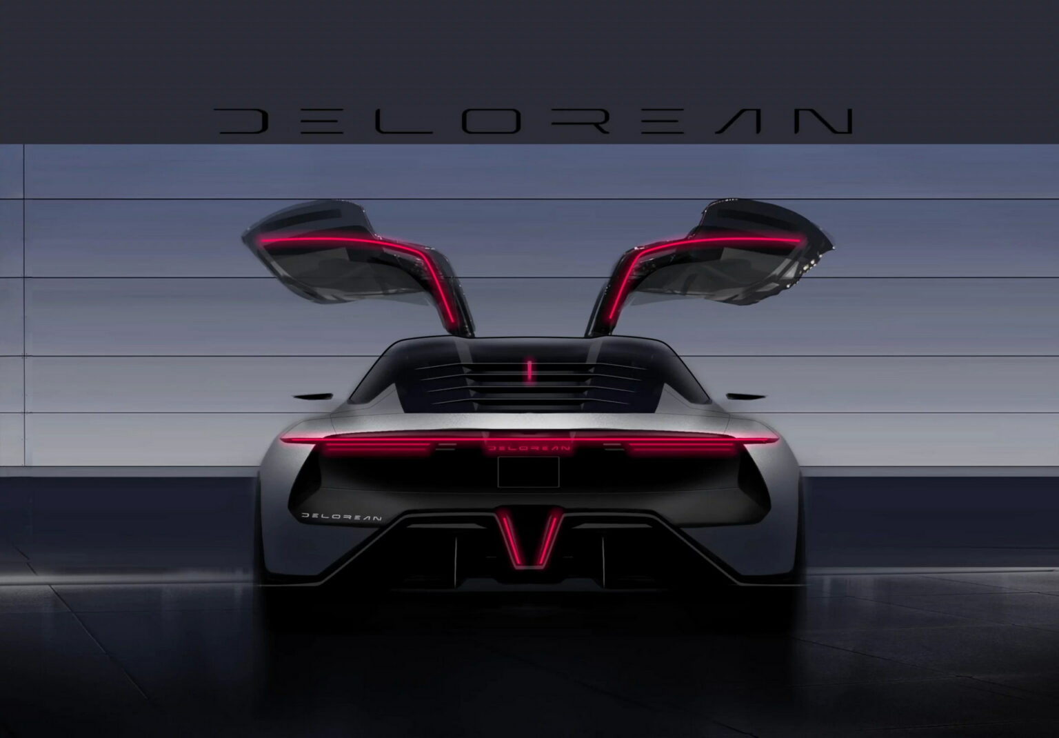 DeLorean Alpha5 Is A Low-Slung Electric GT With Gullwing Doors | Carscoops