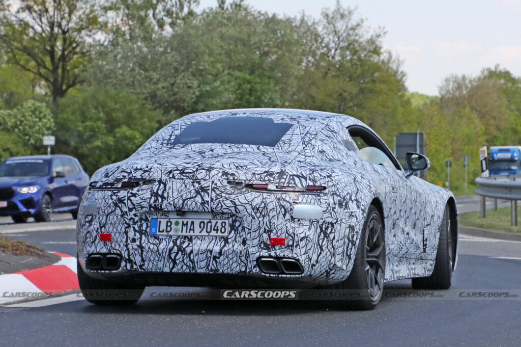 2023 Mercedes-AMG GT Spied Gearing Up To Battle The Porsche 911 | Carscoops