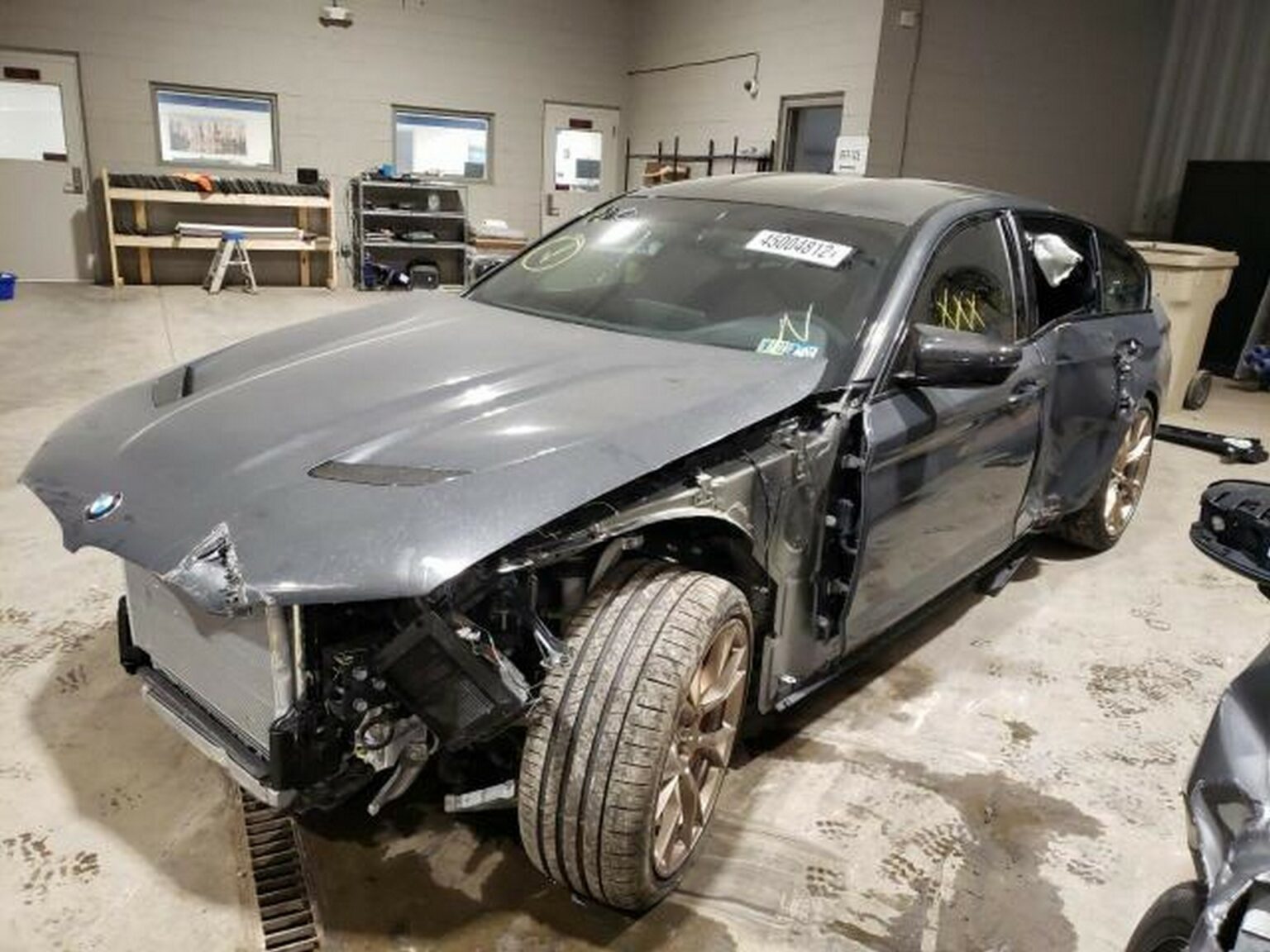 What Would You Do With This Wrecked 1-Of-1000 2022 BMW M5 CS? | Carscoops