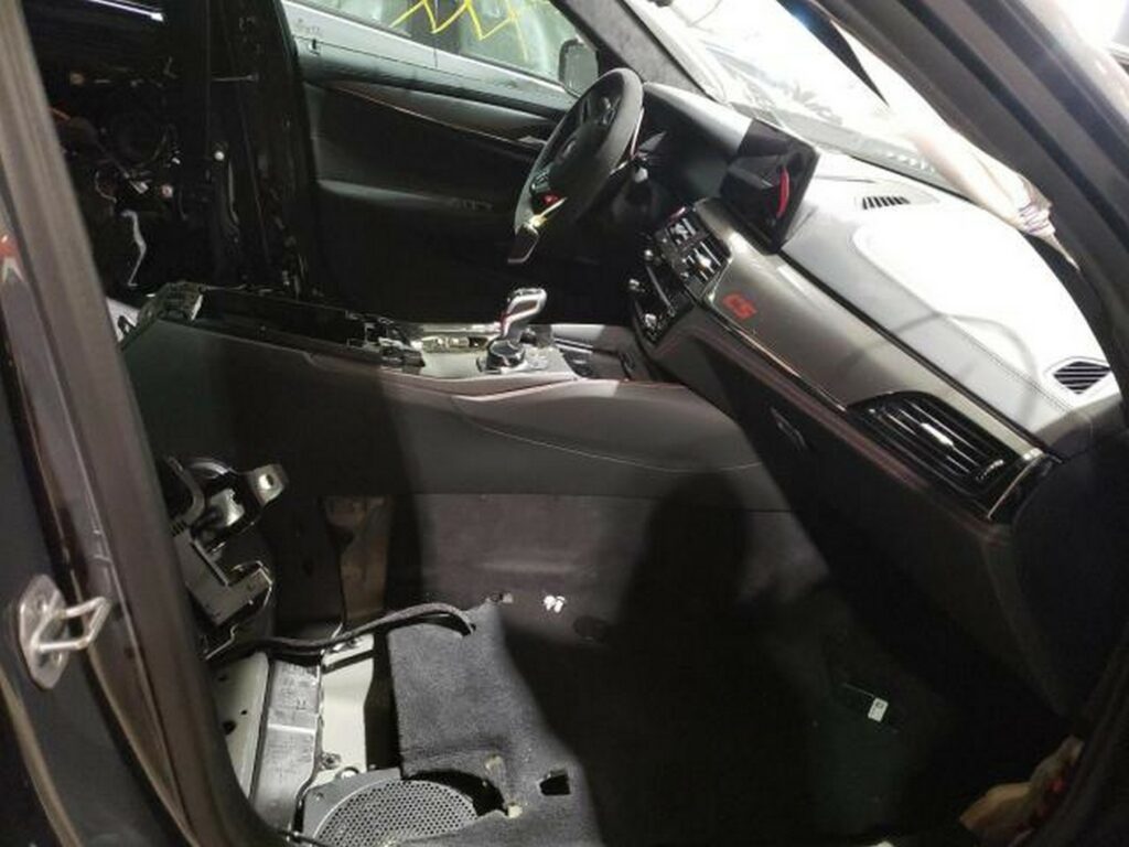 What Would You Do With This Wrecked 1-Of-1000 2022 BMW M5 CS? | Carscoops