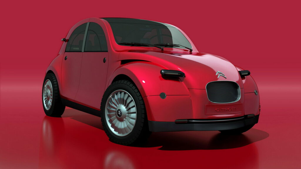 Citroën 2CV Independent Design Study Proposes A Minimalist Electric ...