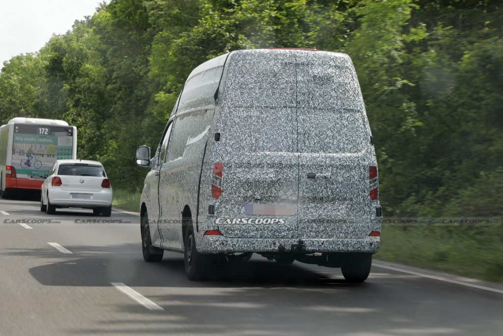 Ford Transit Custom With High Roof Option Looks Ready For A Camper ...