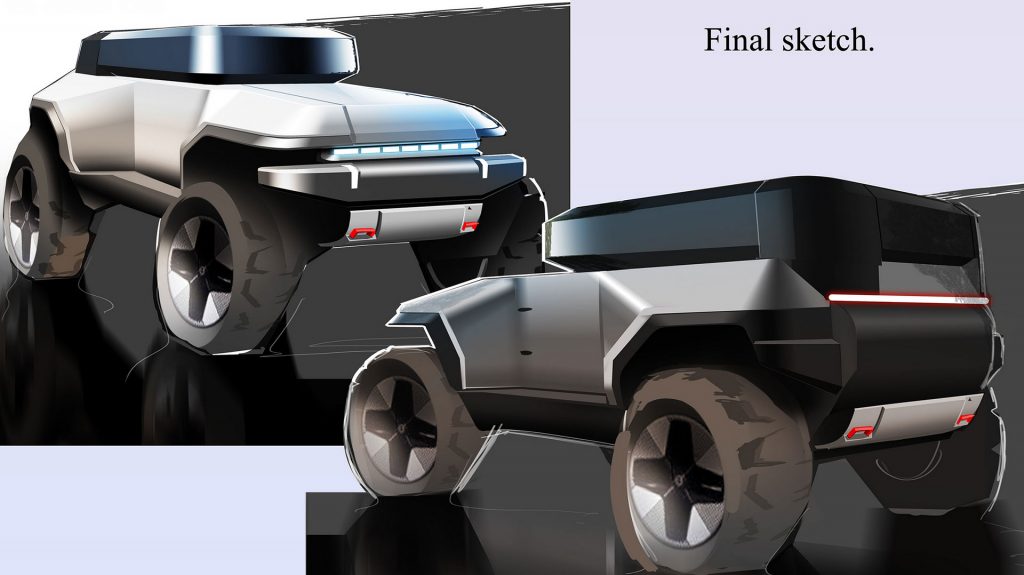 Futuristic Jeep Wrangler Render Looks Like It Came From Another Planet ...