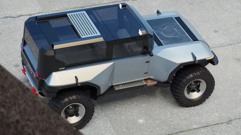 Futuristic Jeep Wrangler Render Looks Like It Came From Another Planet ...