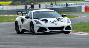 Watch And Listen To The Lotus Emira GT4 Getting Hooned At The Hethel ...