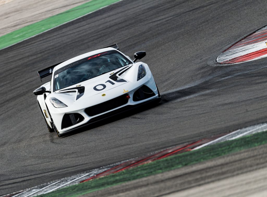 Watch And Listen To The Lotus Emira GT4 Getting Hooned At The Hethel ...