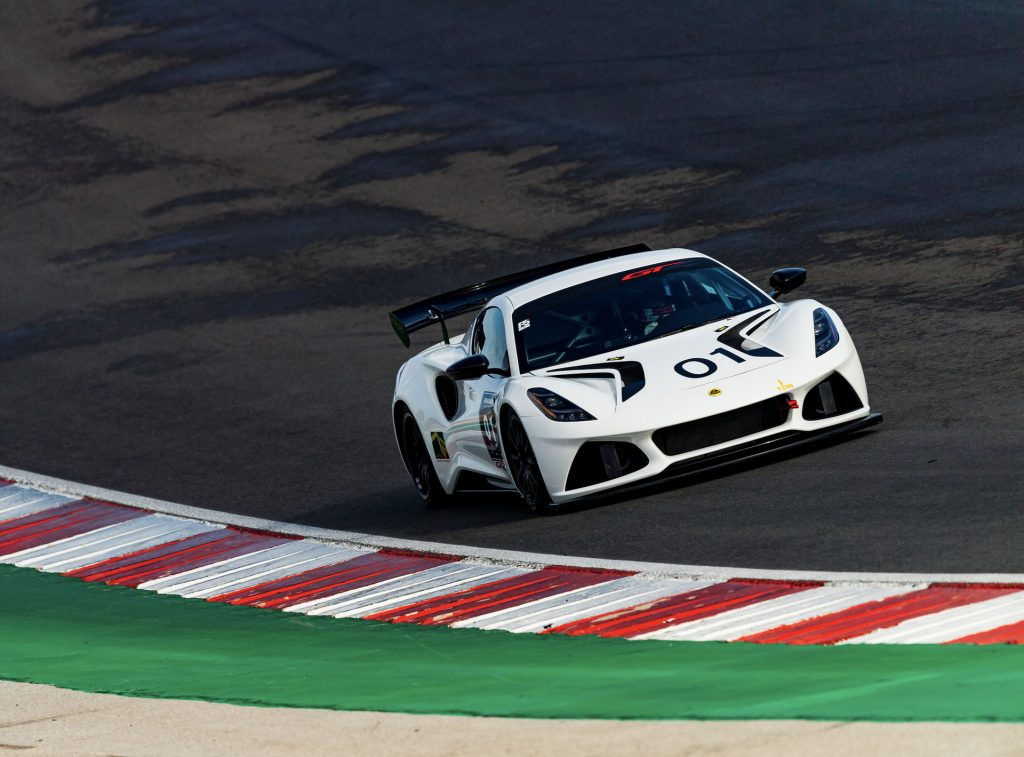 Watch And Listen To The Lotus Emira GT4 Getting Hooned At The Hethel ...