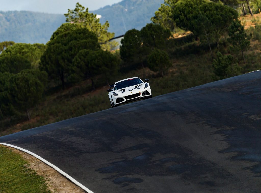 Watch And Listen To The Lotus Emira GT4 Getting Hooned At The Hethel ...