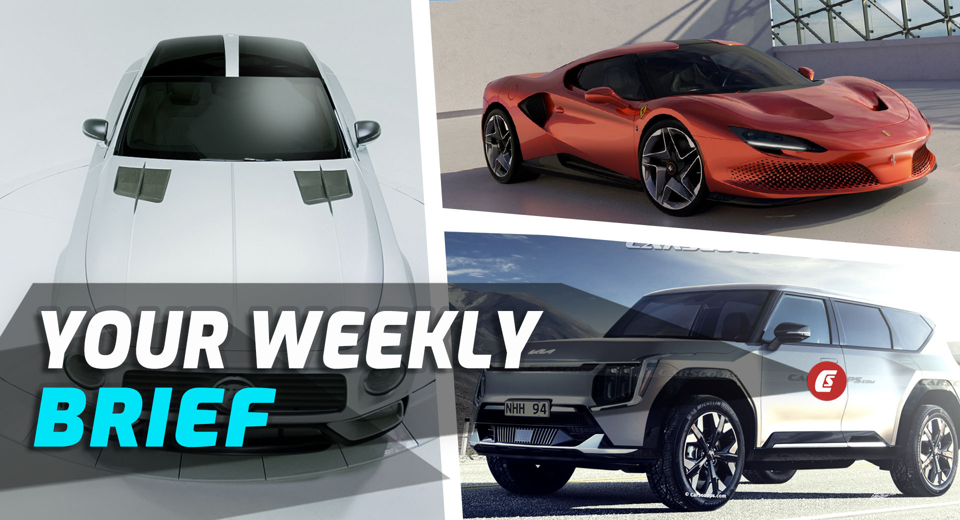 Mercedes-AMG “The Flip” Concept, Ferrari SP48 Unica, And 2024 Kia EV9 ...