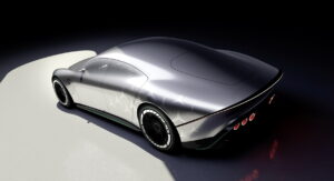 Mercedes Vision AMG Concept Previews Porsche Taycan Electric Sedan ...