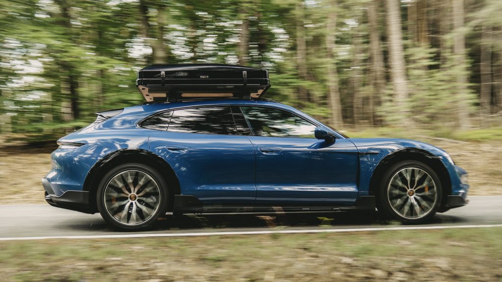 Porsche’s Roof Tent Will Let You Drive And Sleep In A Taycan Turbo S ...