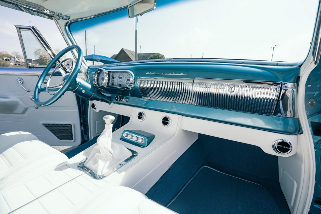 At $350,000, Will This ’54 Chevy Bel Air Restomod Packing 640 HP Under ...