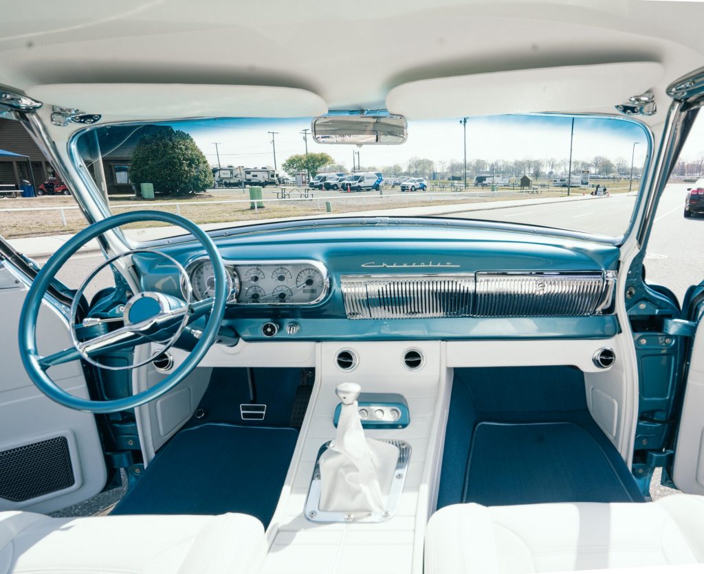 At $350,000, Will This ’54 Chevy Bel Air Restomod Packing 640 HP Under ...