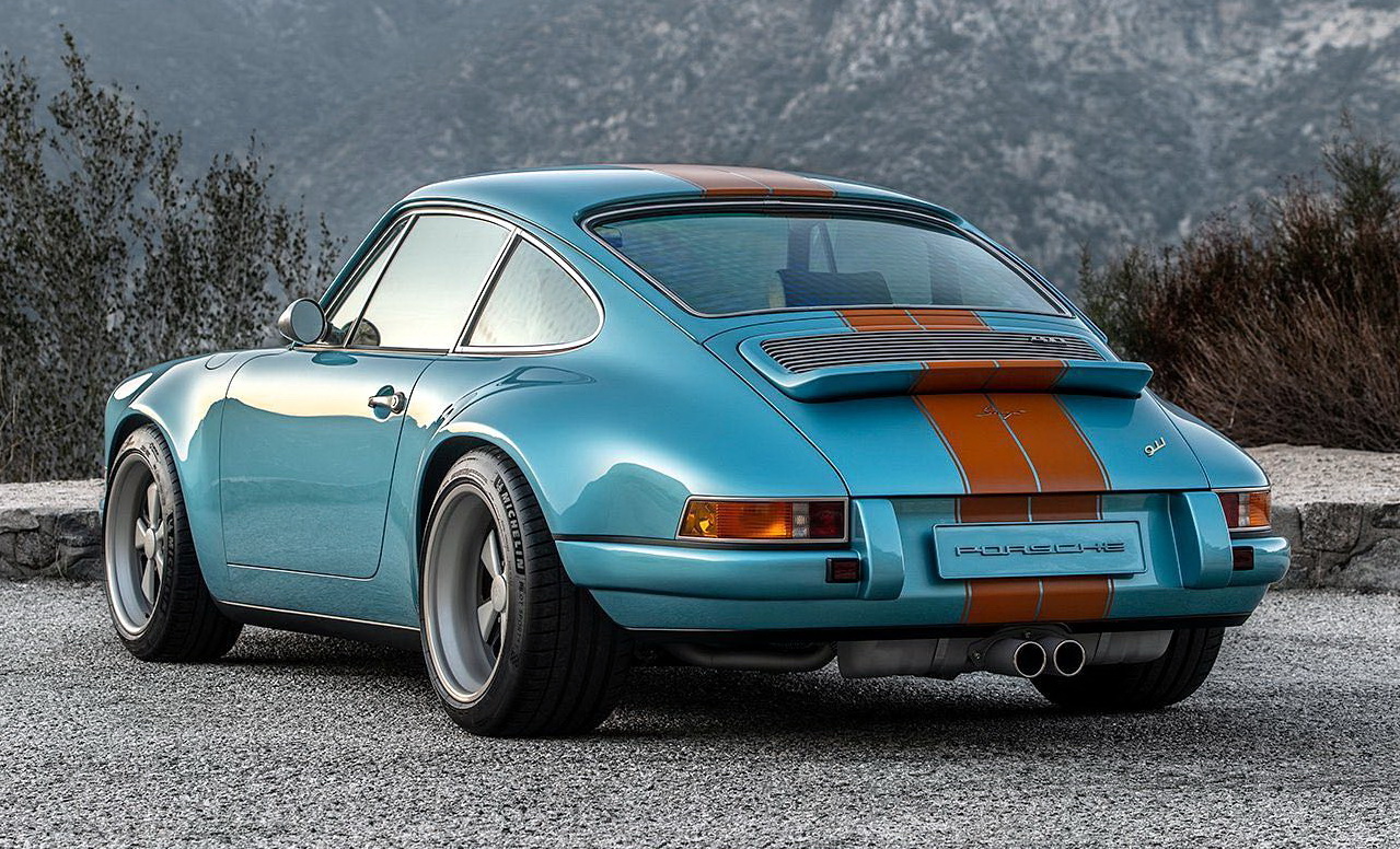 Singer’s New 911 Big Sur In Horizon Blue And Singer Racing Orange Is ...