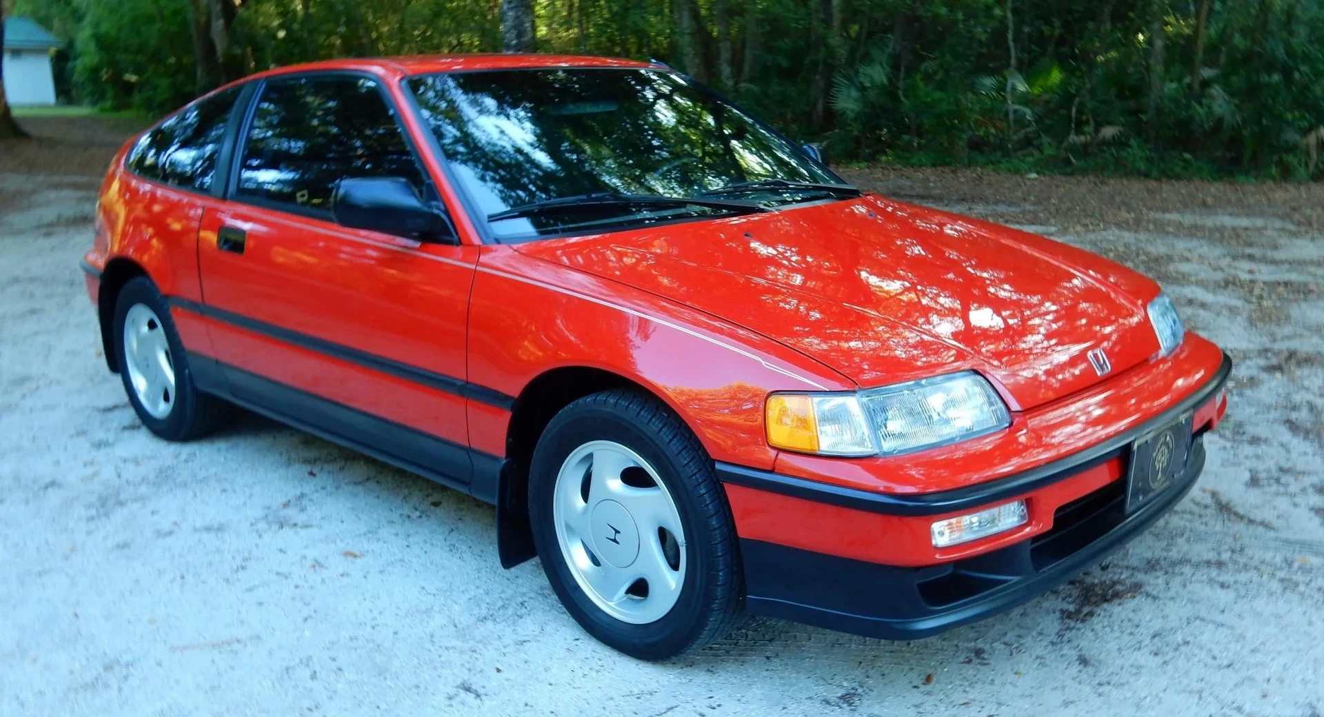 This 1990 Honda CRX Si With Only 12k Miles Sold For $40,000 | Carscoops