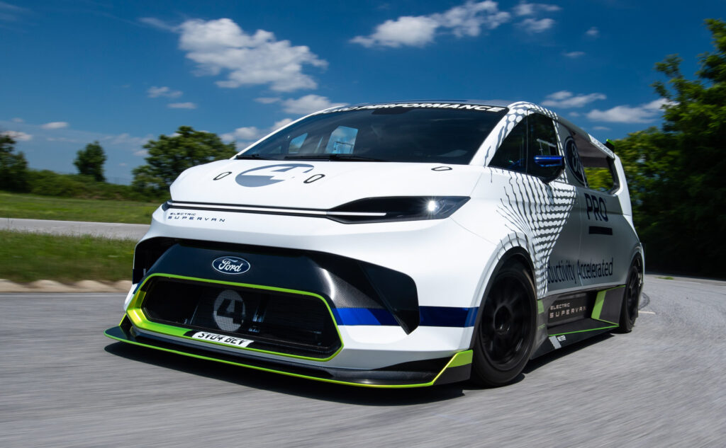 2,000-HP Ford Pro Electric SuperVan Concept Does 60 MPH In Less Than 2 ...
