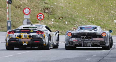 Higher-Performance Ferrari SF90 Caught Testing Alongside New Hypercar ...