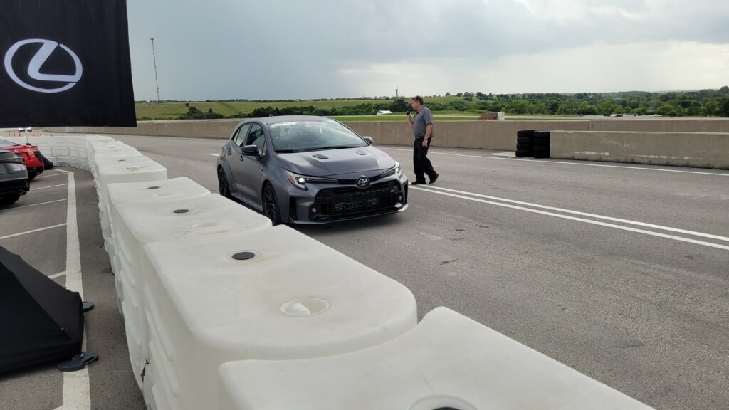 We Took A Shotgun Ride In The 300 HP 2023 Toyota GR Corolla And We’re ...