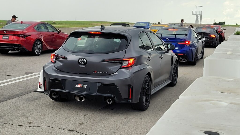 We Took A Shotgun Ride In The 300 HP 2023 Toyota GR Corolla And We’re ...