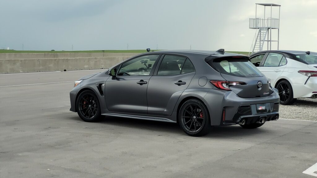We Took A Shotgun Ride In The 300 HP 2023 Toyota GR Corolla And We’re ...