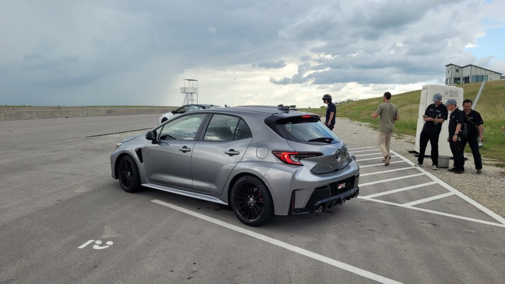 We Took A Shotgun Ride In The 300 HP 2023 Toyota GR Corolla And We’re ...