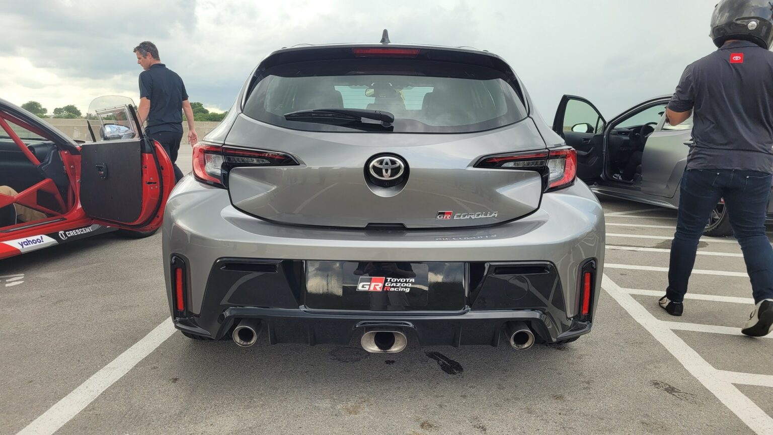 We Took A Shotgun Ride In The 300 HP 2023 Toyota GR Corolla And We’re ...