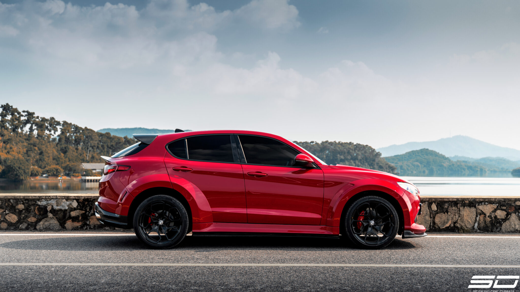 Alfa Romeo Stelvio Goes All Fast & Furious With A Wide Bodykit | Carscoops