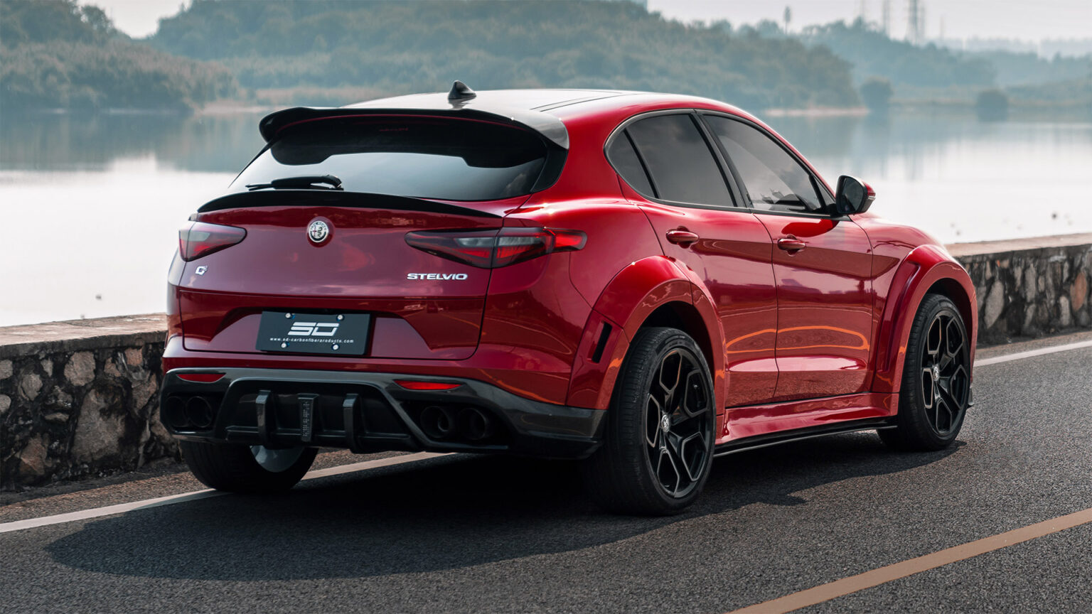 Alfa Romeo Stelvio Goes All Fast & Furious With A Wide Bodykit | Carscoops