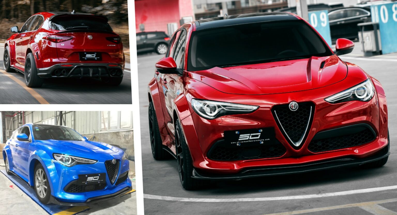 Alfa Romeo Stelvio Goes All Fast & Furious With A Wide Bodykit | Carscoops