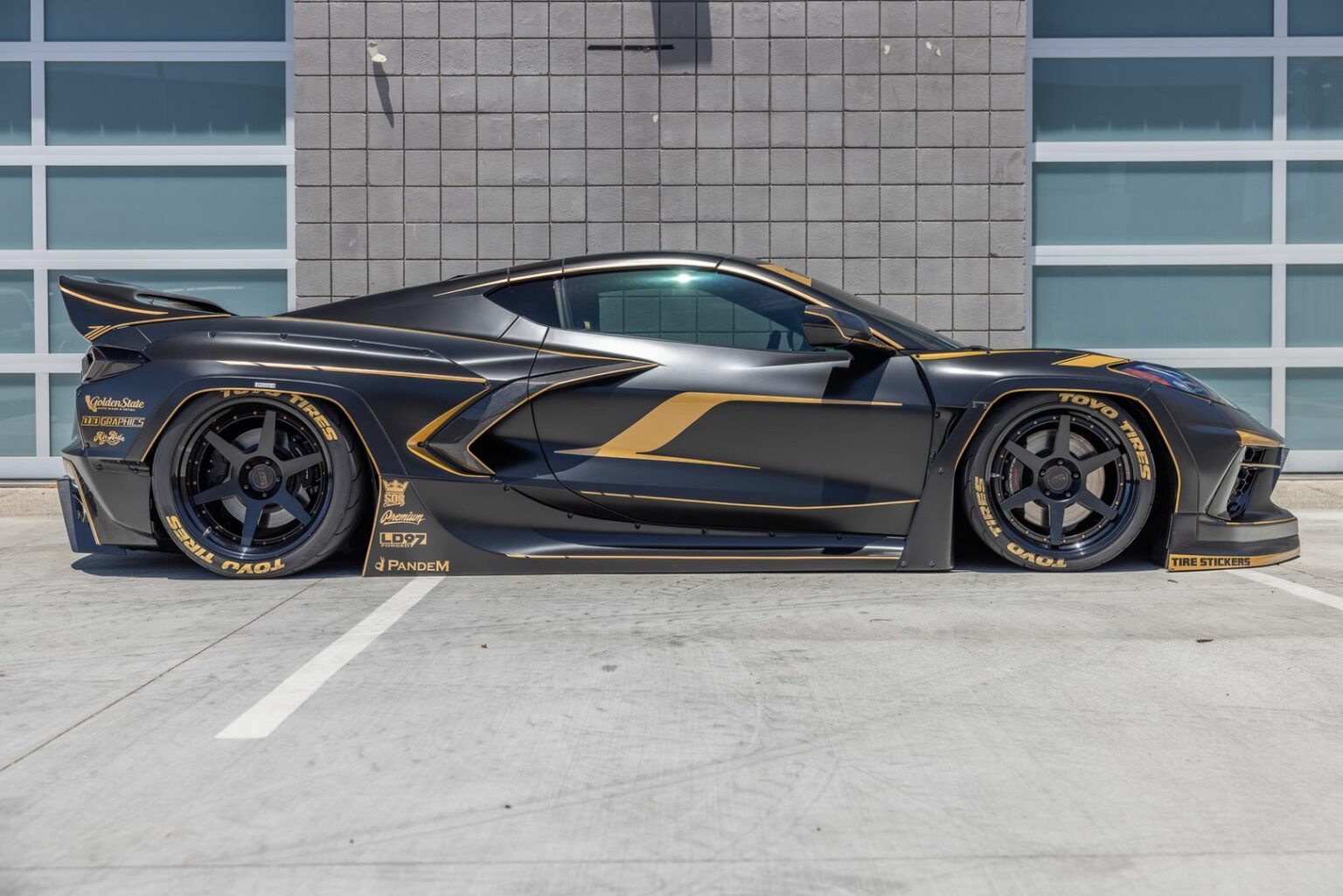 You’ll Either Love Or Hate This Widebody C8 Corvette Stingray | Carscoops