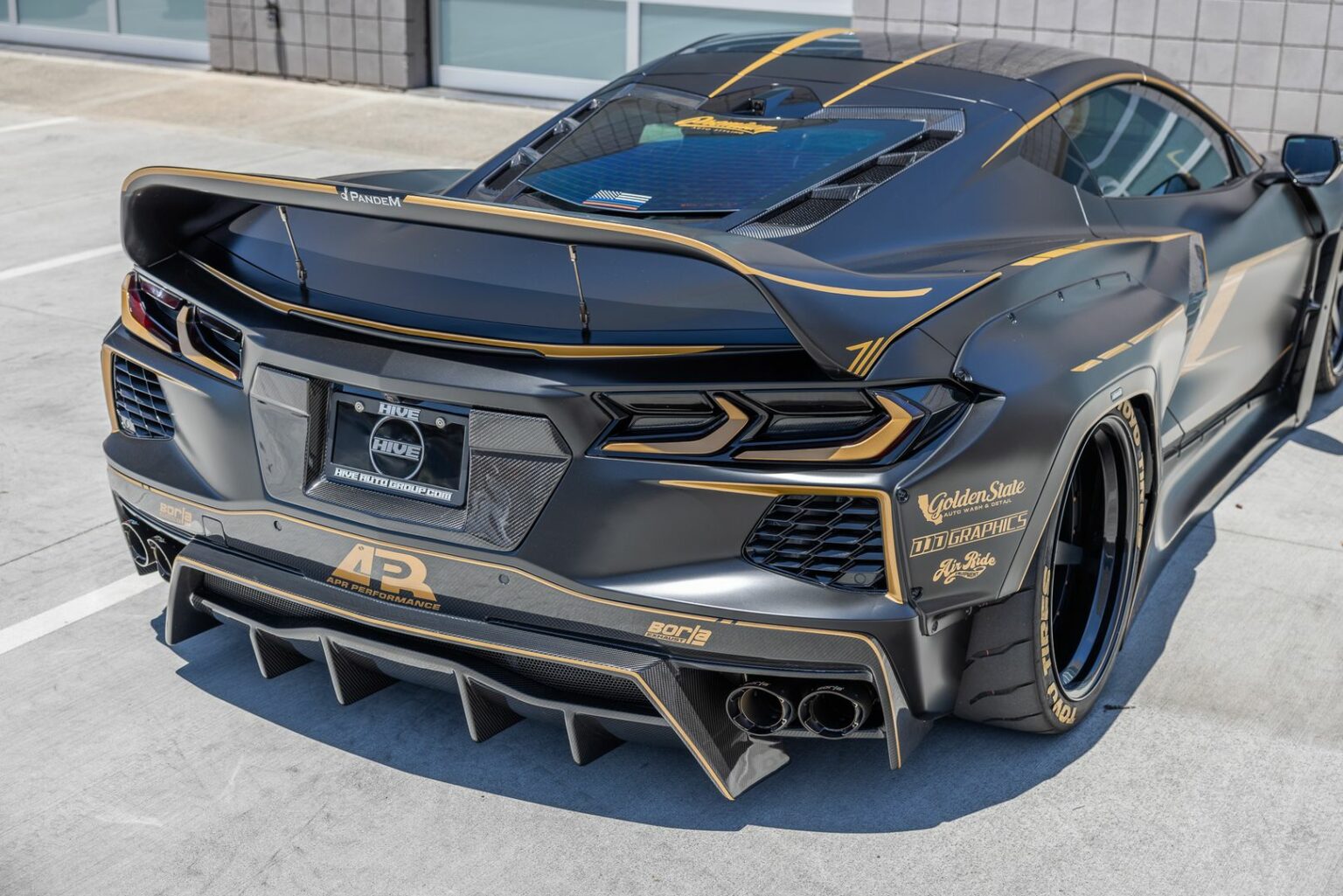 You’ll Either Love Or Hate This Widebody C8 Corvette Stingray | Carscoops