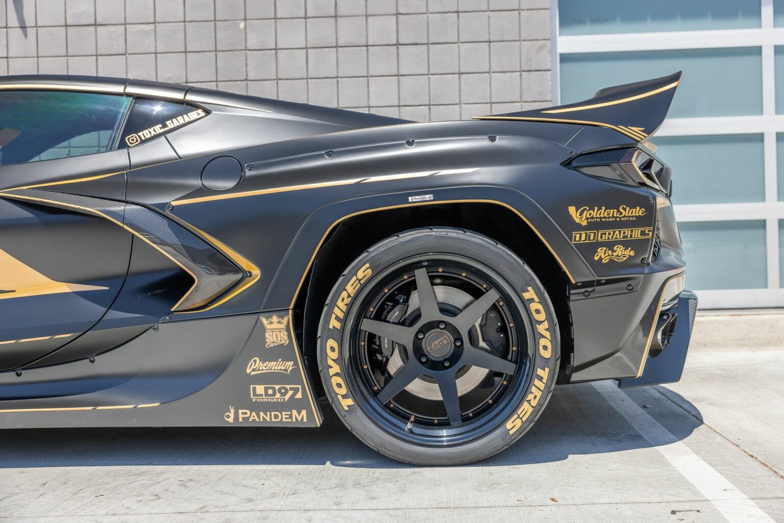 You’ll Either Love Or Hate This Widebody C8 Corvette Stingray | Carscoops