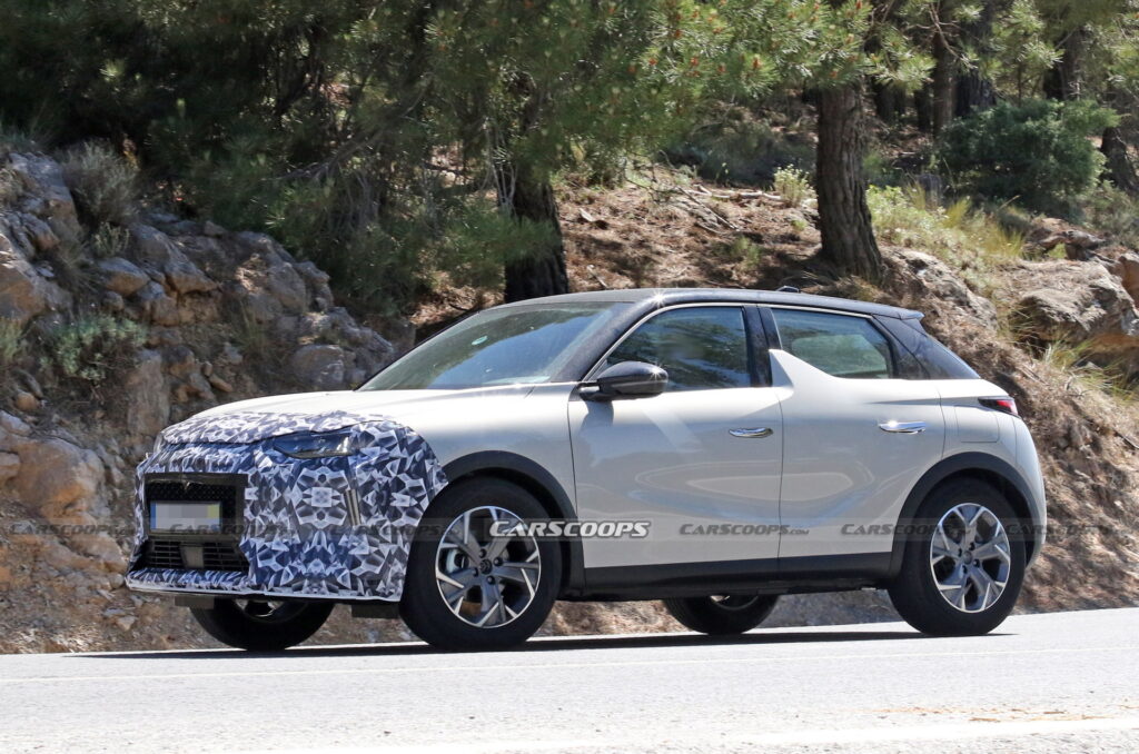2023 DS 3 Crossback Facelift Spied, Will Keep Its Frog-Style Face ...