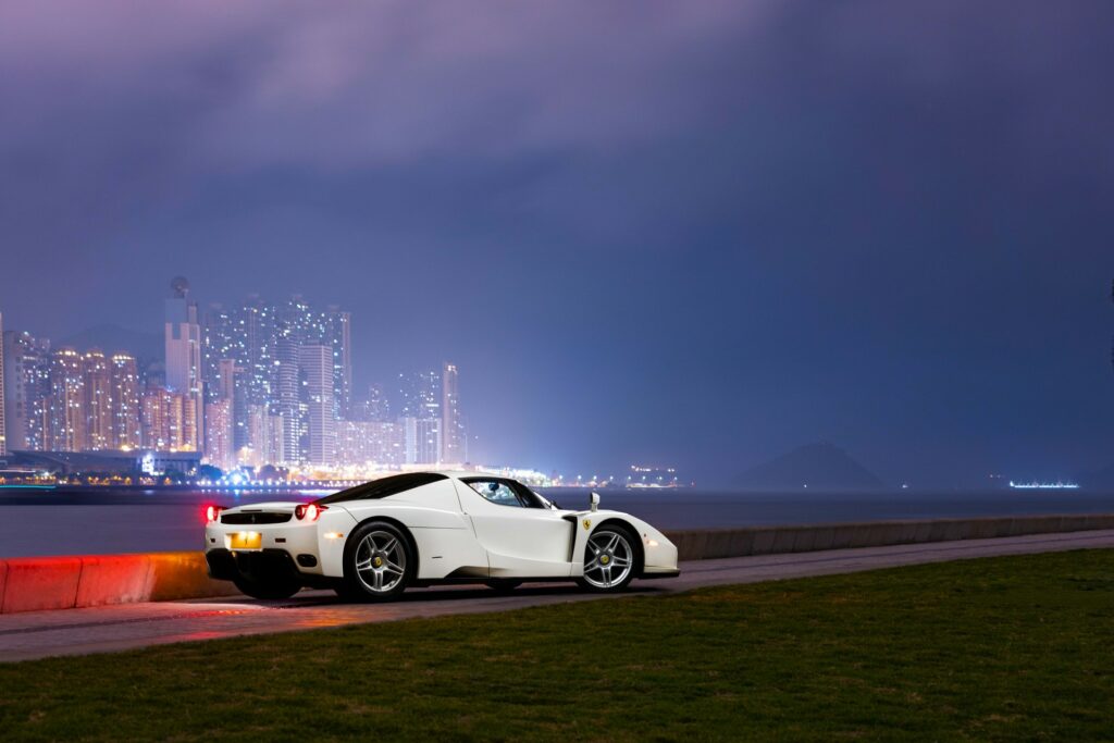 World’s Only White Ferrari Enzo Has Come Out Of Hiding And Is Hitting ...