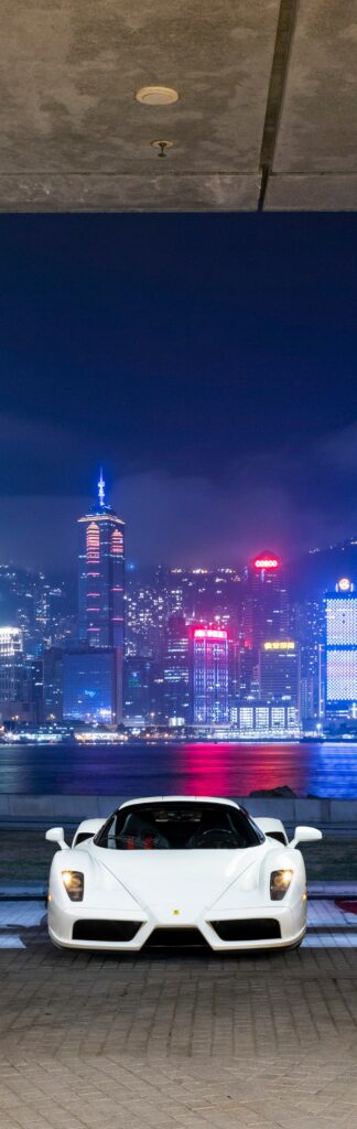 World’s Only White Ferrari Enzo Has Come Out Of Hiding And Is Hitting ...