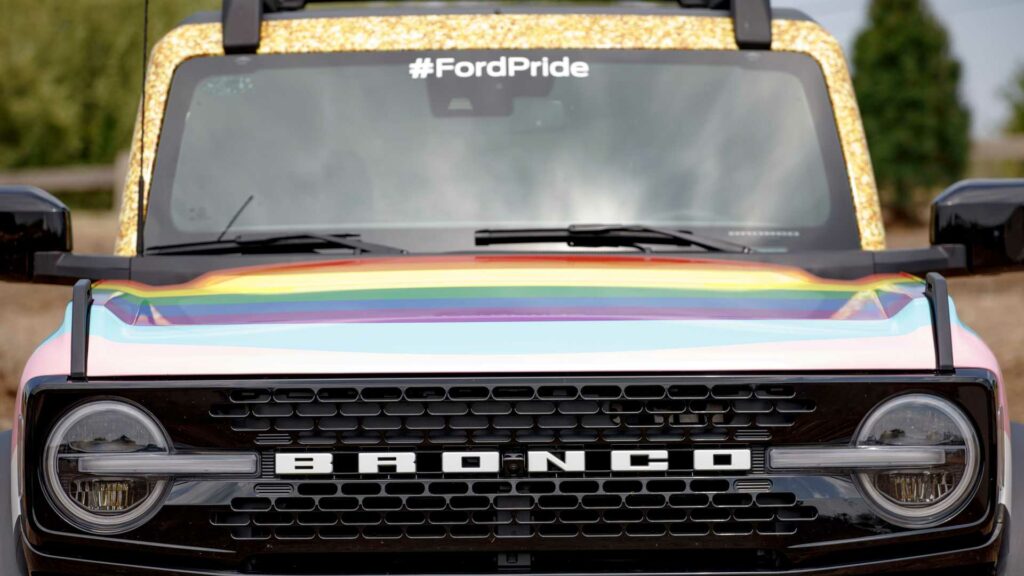 Ford Celebrates Pride Month With A Special Bronco | Carscoops