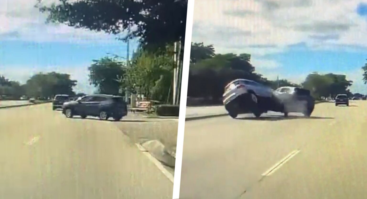 This Is Why We Never Use The Left Lane When Pulling Into A Road | Carscoops