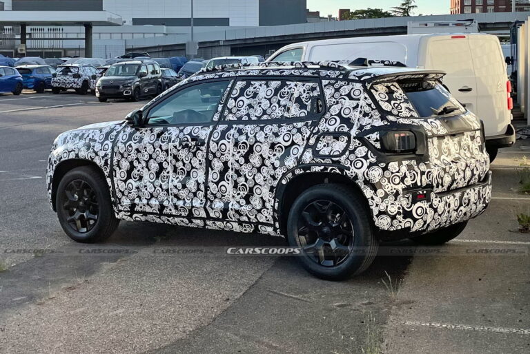 2023 Jeep ‘Baby’ EV Spied, Looks Like A Citroen Without The Grille ...
