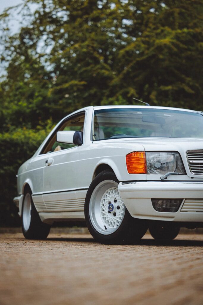Nothing Screams ’80s Nostalgia Like A Tuned White Mercedes-Benz 500 SEC ...