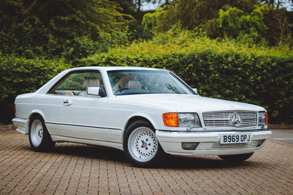 Nothing Screams ’80s Nostalgia Like A Tuned White Mercedes-Benz 500 SEC ...
