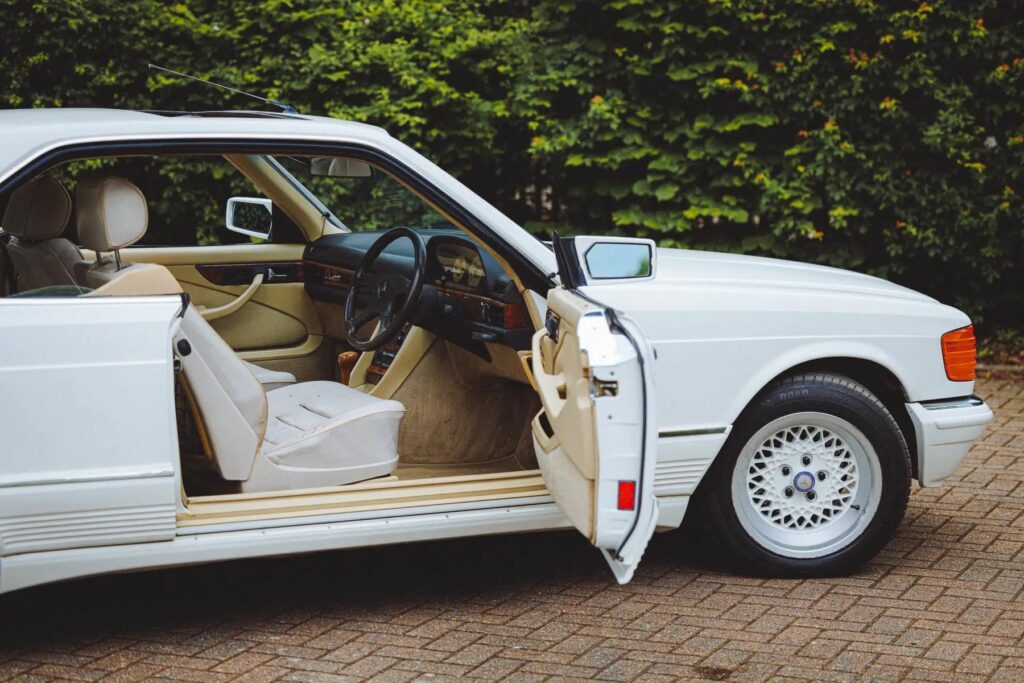 Nothing Screams ’80s Nostalgia Like A Tuned White Mercedes-Benz 500 SEC ...