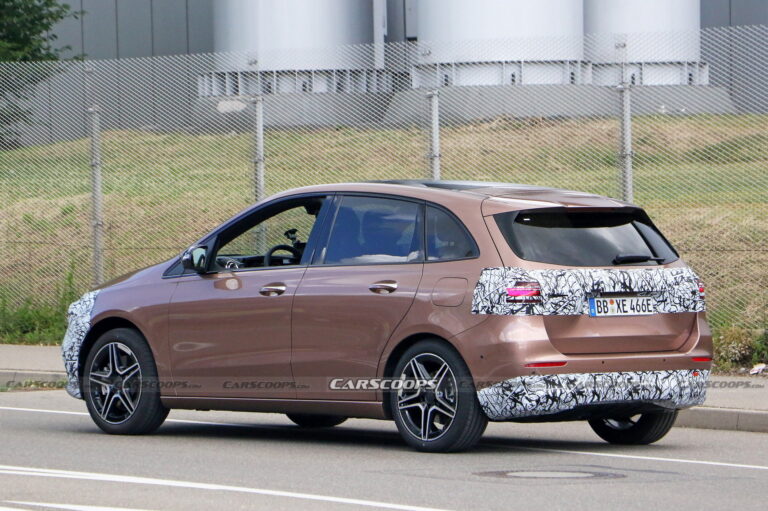 Mercedes B-Class Facelift Spied, Will Probably Be The Last Of Its Kind ...