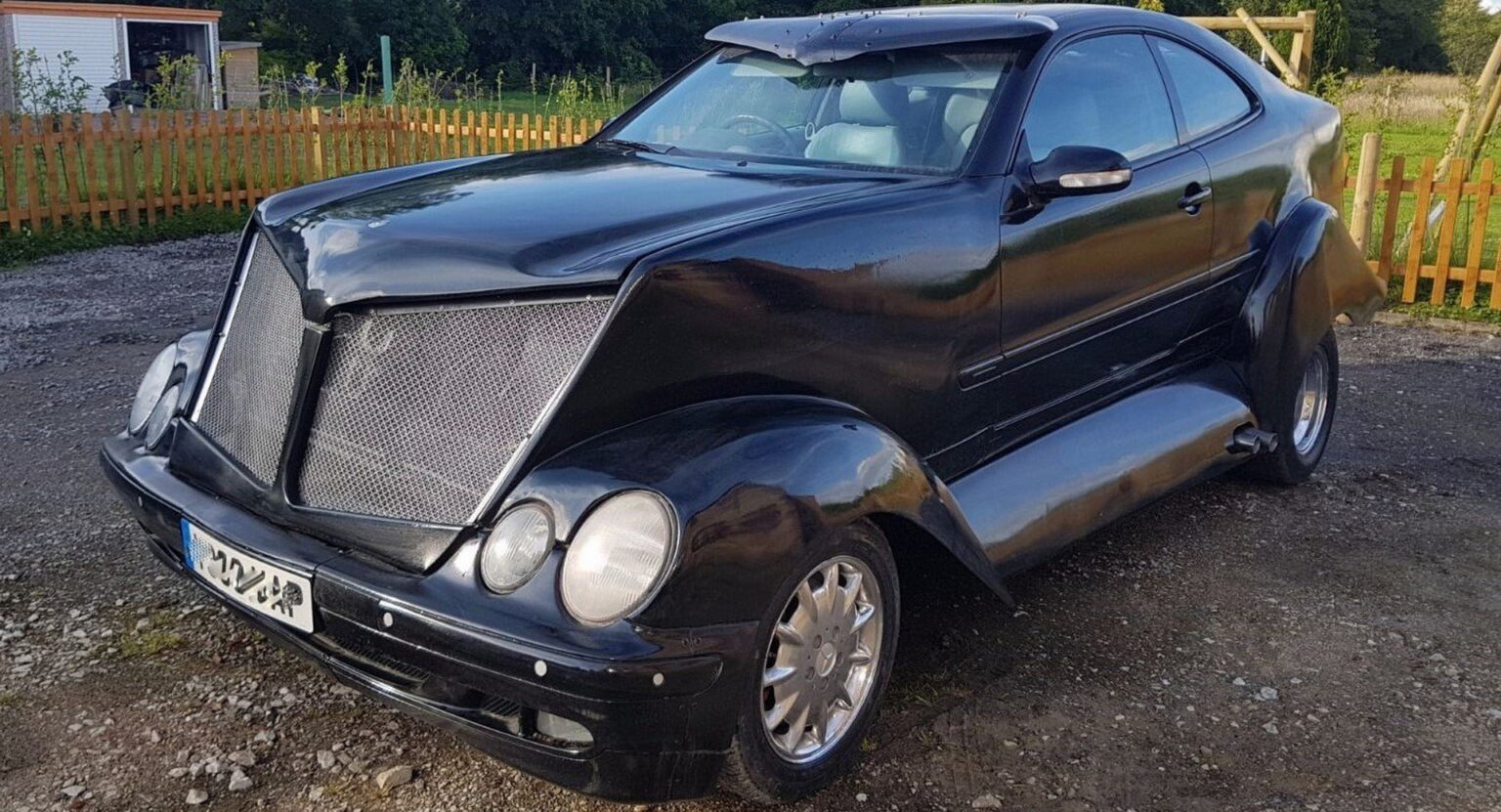 A Mercedes CLK Hot Rod Is An Interesting On Idea On Paper, But Not So ...